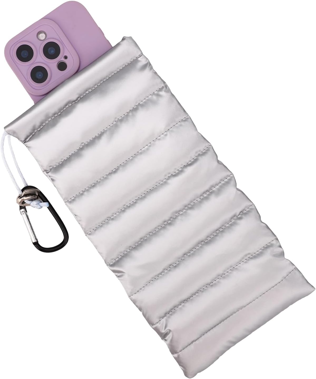 Amazon.com: Lyreh Thermal Phone Pouch, Down Cotton Warm Phone Case ...