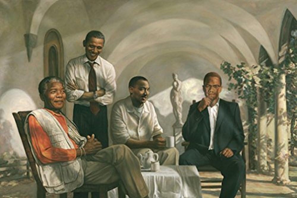 Amazon.com: HSE Laminated The Pioneers Poster Mandela - Malcolm X ...