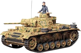 Amazon.com: Tamiya 35215 1/35 Alemán Pz. Kpfw III Ausf. L Tank Kit de ...