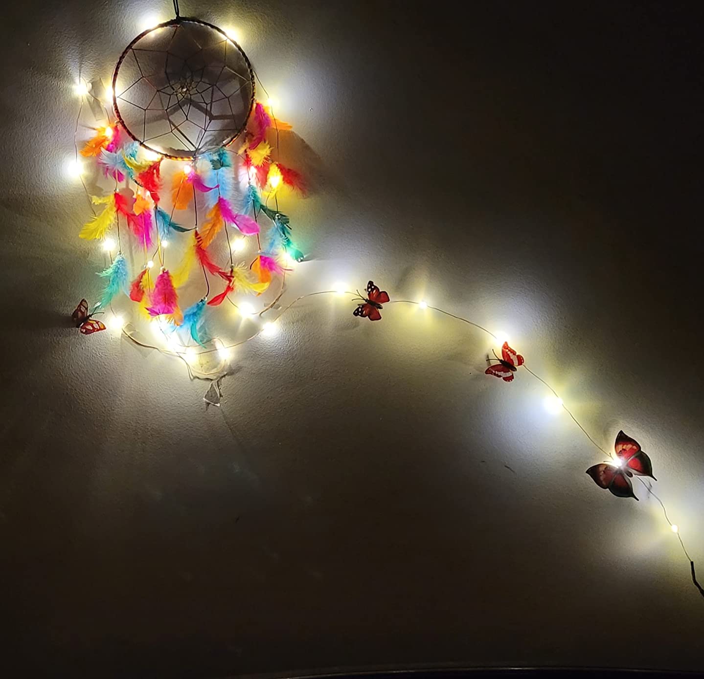 Rangoli Plastic 3D Butterfly Magnet 13 or 15cm Purple with Magnet Pack ...