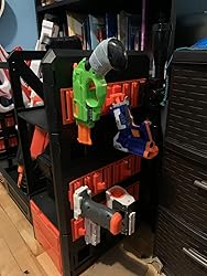 Nerf Elite Blaster Rack - Storage for up to Six Nerf Blasters ...