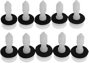 20 pcs Clips de porte Carte Garniture intérieure compatible avec les ...