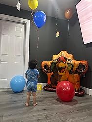 Amazon.com: THE SUPER MARIO BROS. MOVIE Bowser Inflatable Sports Game ...