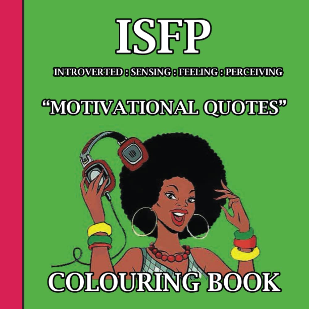 Buy ISFP Coloring Book for Adults with Motivational And Inspiring ...