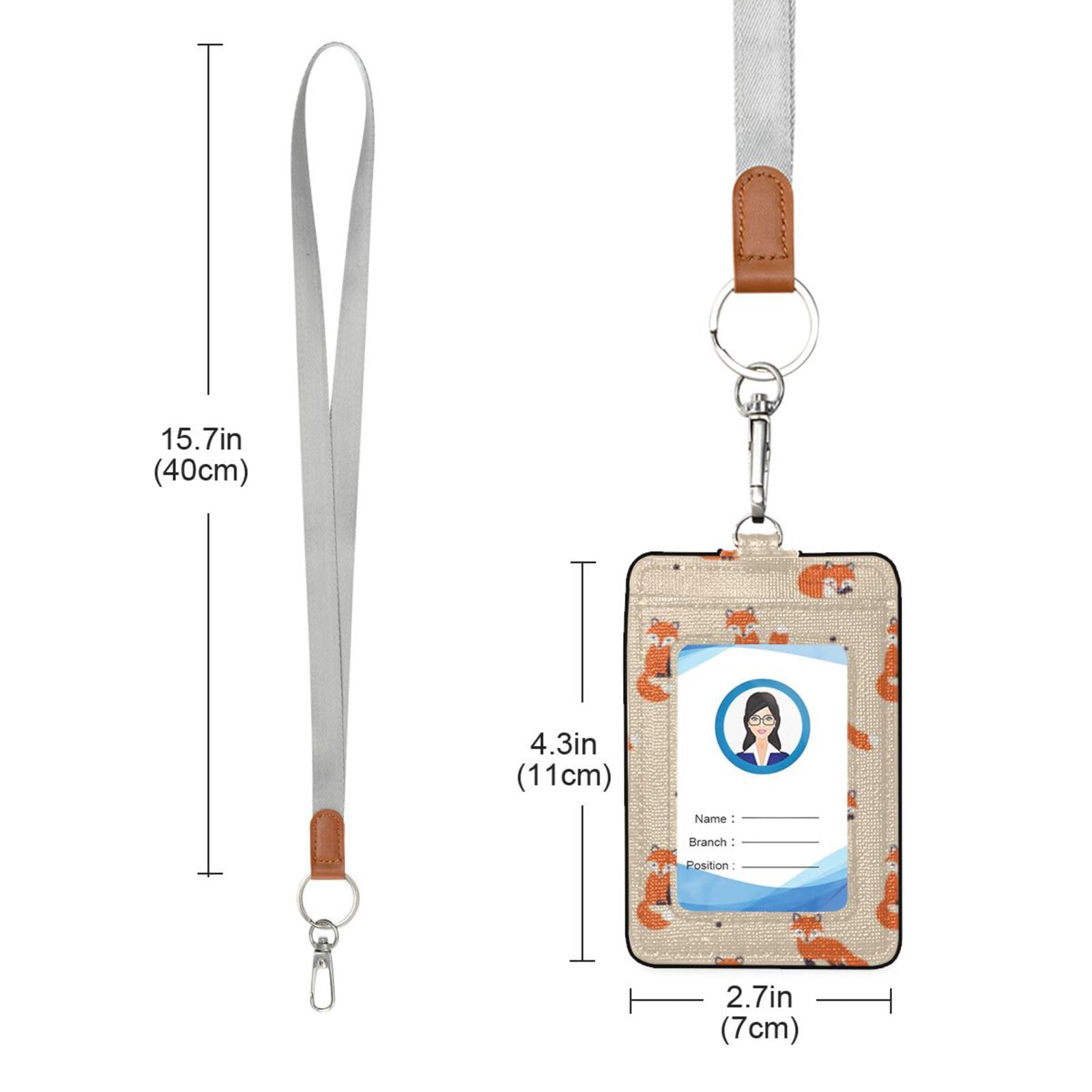 Snapklik.com : Moudou Fox ID Badge Holder