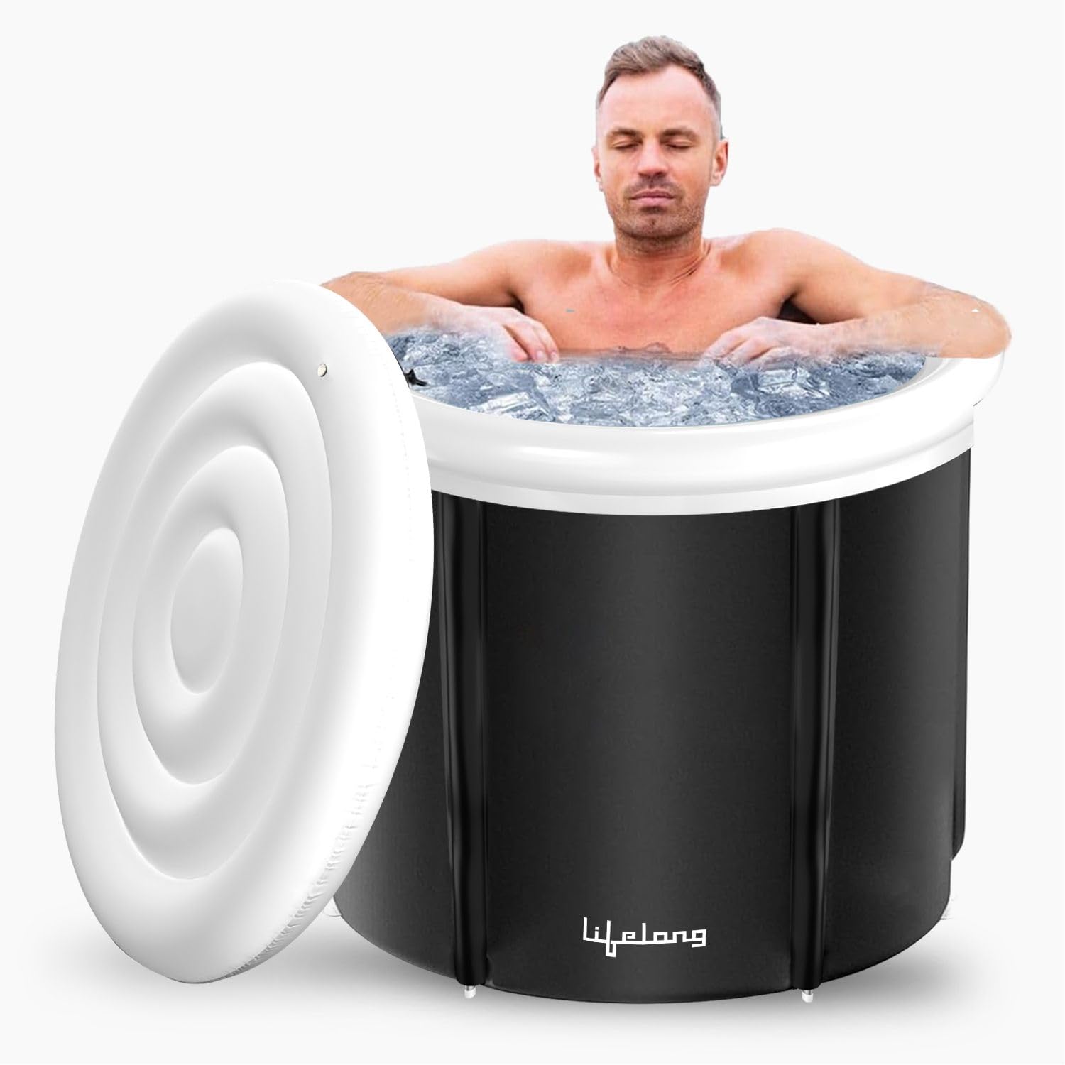 Lifelong Ice Bath Tub for Adults - Cold Plunge Ice Recovery Bath Tub ...