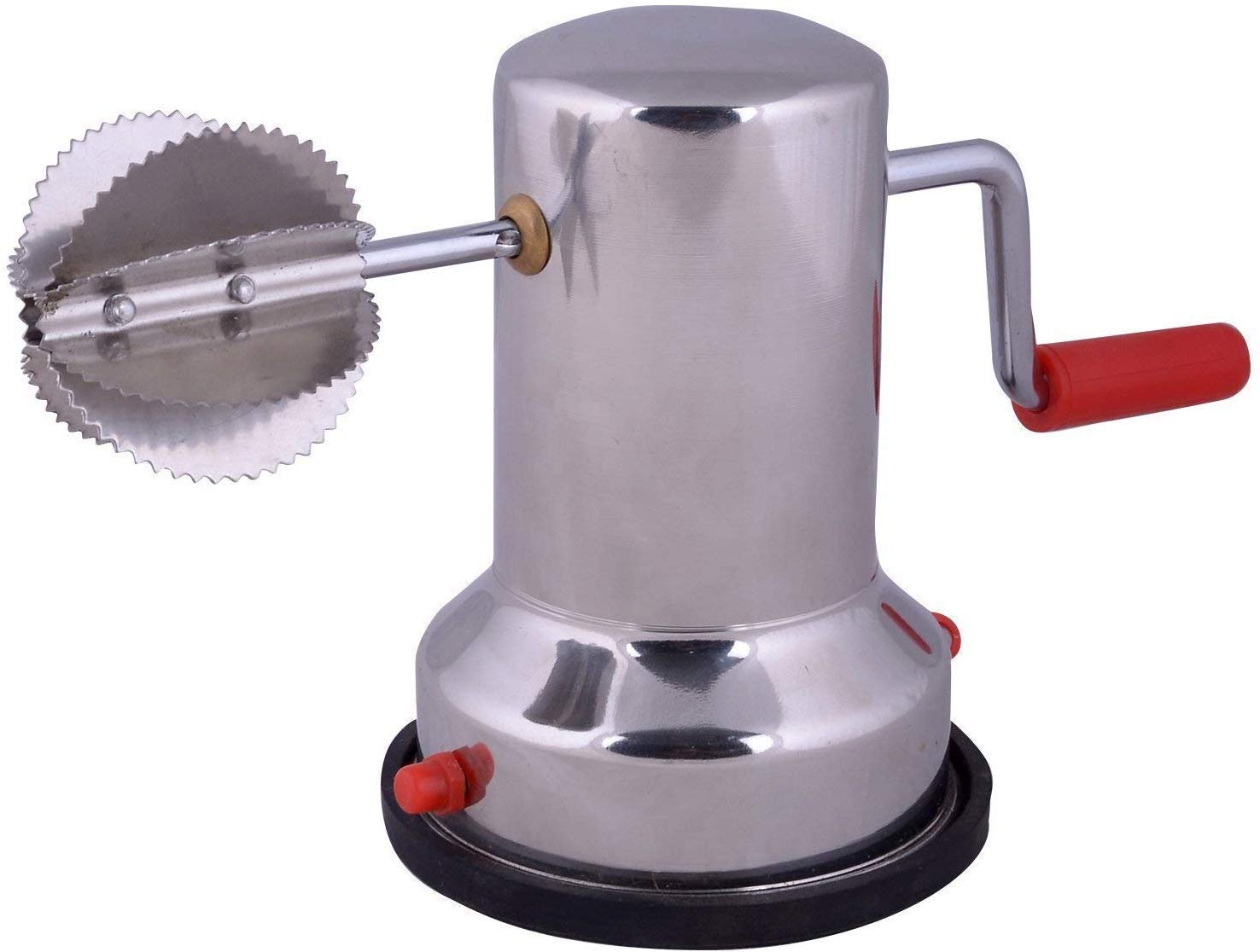 Maruti Creation Stainless Steel Coconut Scraper with Vacuum Base ...
