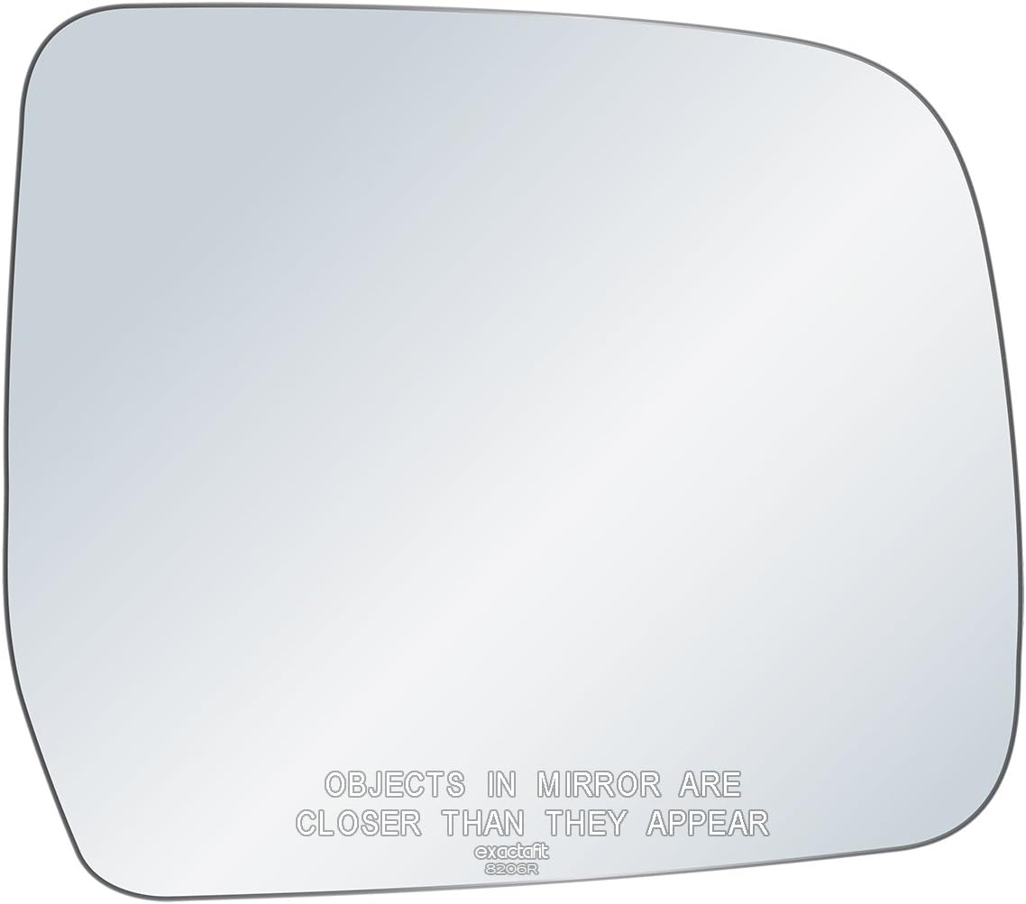 Amazon.com: exactafit 8206R Passenger Side Mirror Glass Replacement ...