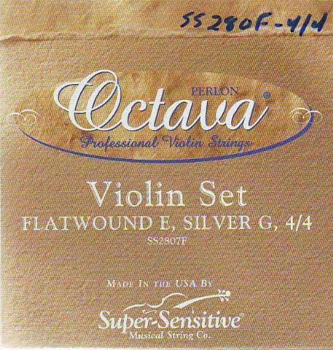 Amazon.com: Super Sensitive 2807F Octava Violin String Set, 4/4 Medium ...