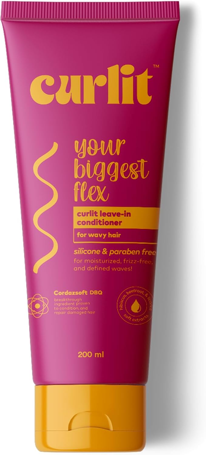 Curlit Leave-in Conditioner for Wavy Hair: Buy Online at Best Price in ...