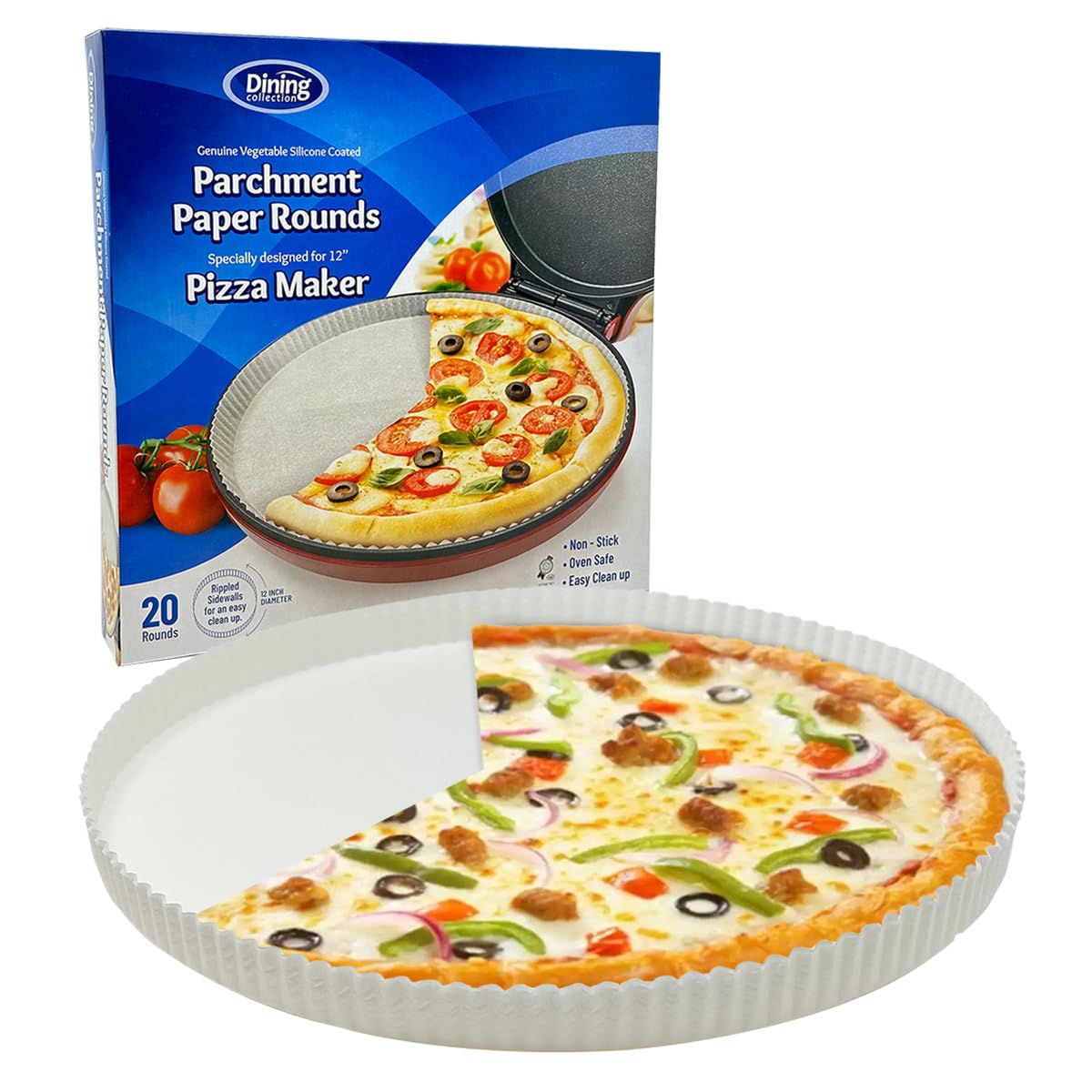 Amazon.com: Dining Collection Round Disposable Non-Stick Air Fryer ...