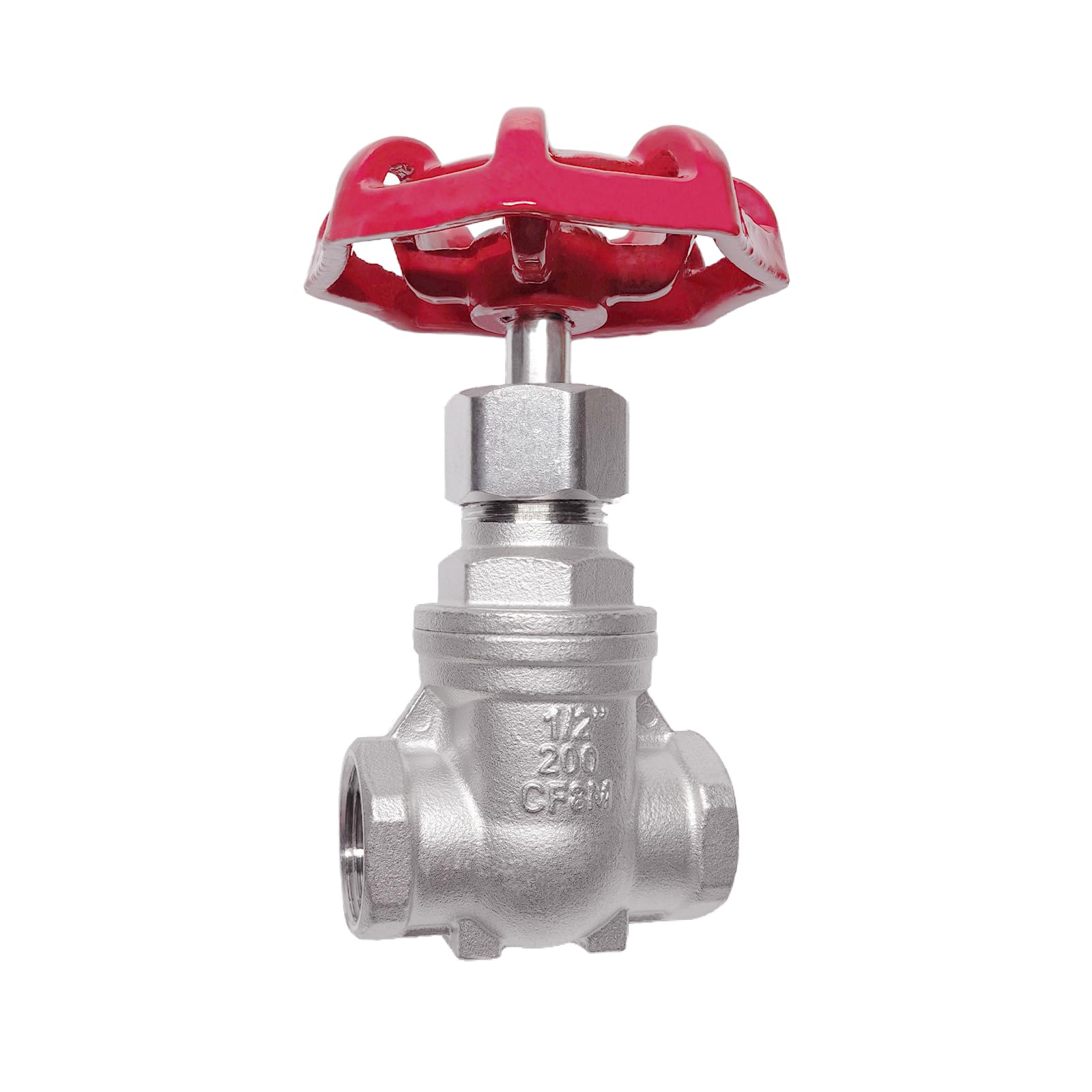 Amazon.com: GUXGUY 304 Stainless Steel Gate Valve DN15, 1/2" NPT ...