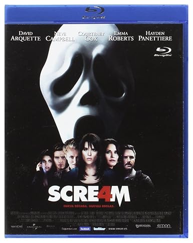 Scream 4 [Blu-ray]: Amazon.es: Neve Campbell, Courteney Cox, David ...