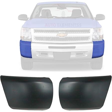 Amazon.com: For Chevy Silverado 1500 Bumper End 2007-2013 Driver and ...
