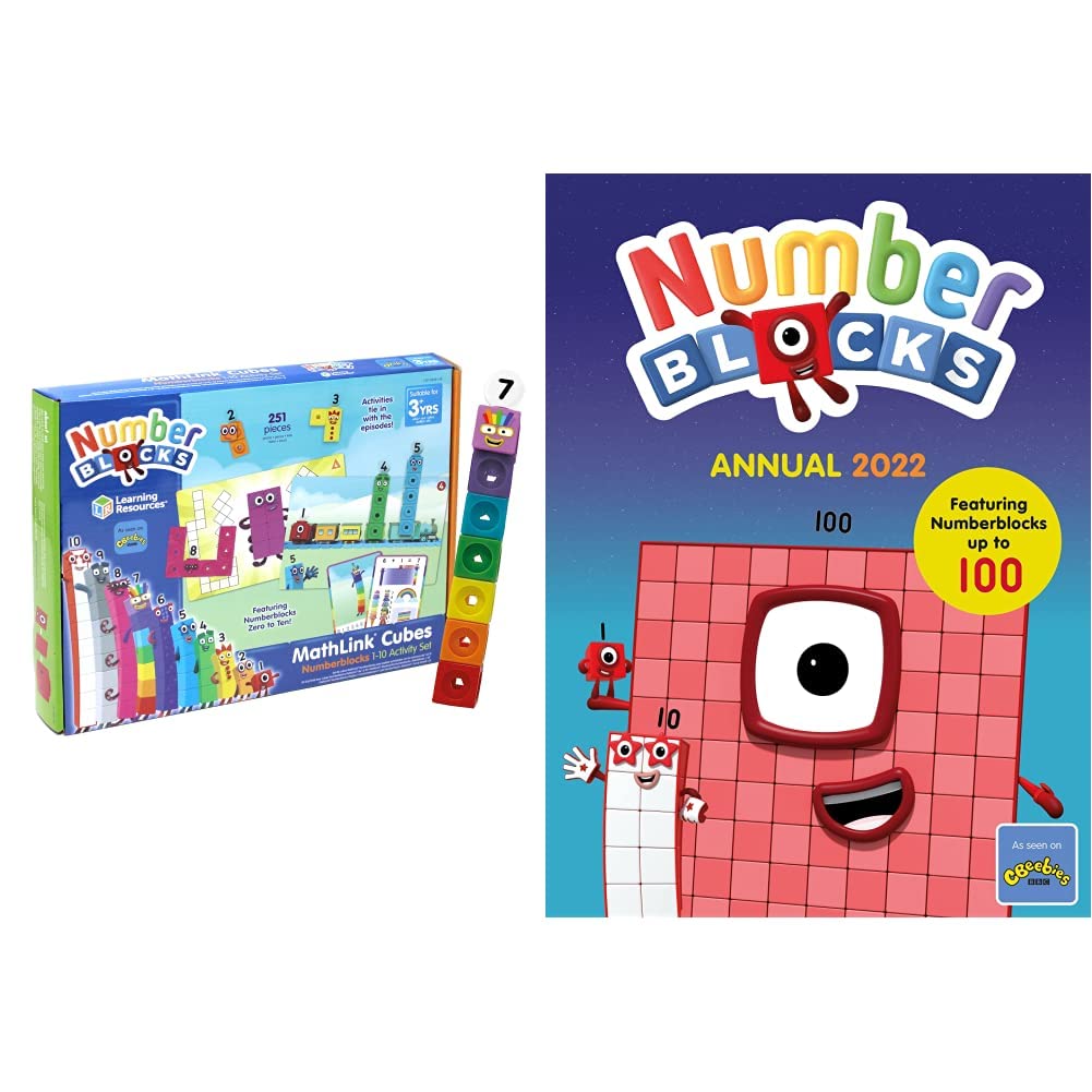 Buy Learning Resources LSP0949-UK MathLink Cubes Numberblocks 1-10 ...