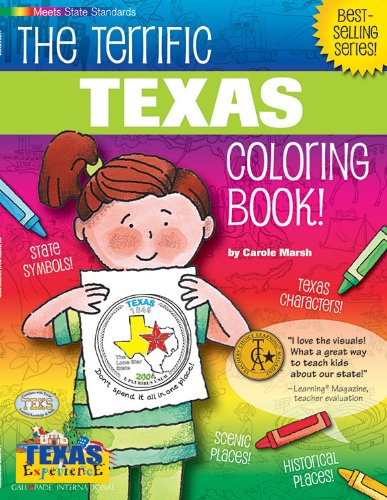 Amazon.com: The Terrific Texas Coloring Book! (The Texas Experience ...
