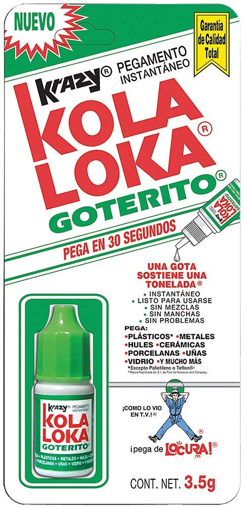 GuatemalaDigital.com - Producto: Kola Loka Pegamento Instant 5g Brocha ...
