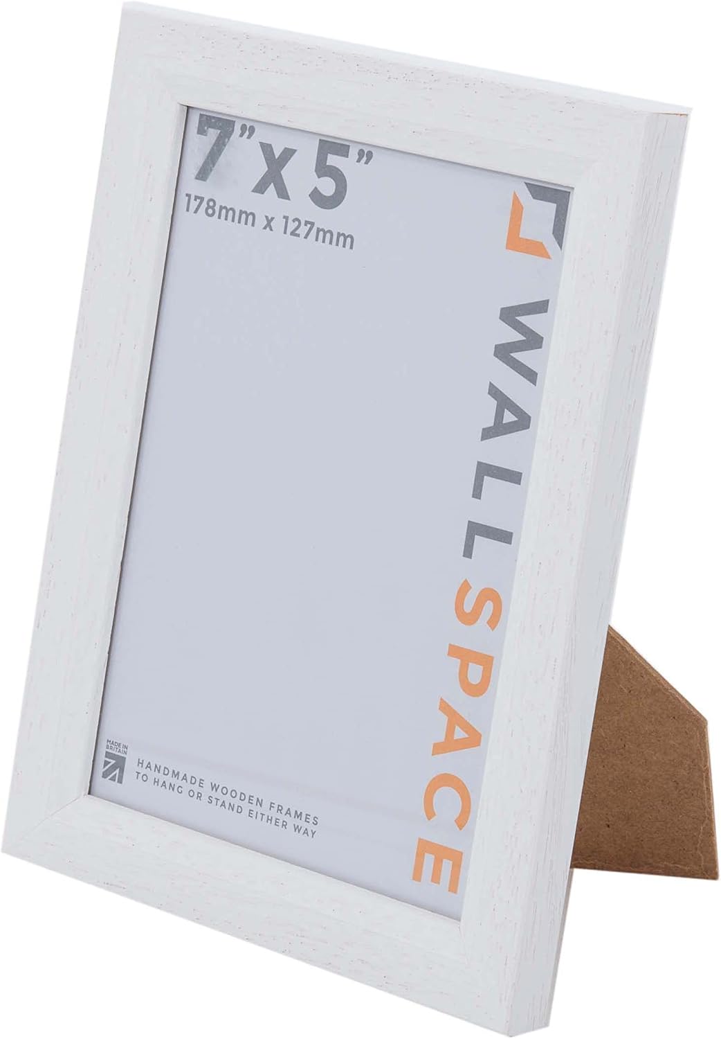 Wall Space 7x5 White Frame | Bevelled White Photo Frame 7 x 5 inches ...