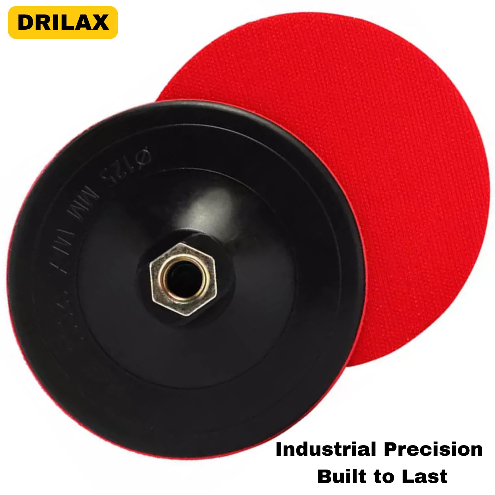 Papier Sabler Orbital 5 Pouce DRILAX 5 Inch Hook & Loop Backing Pad For ...