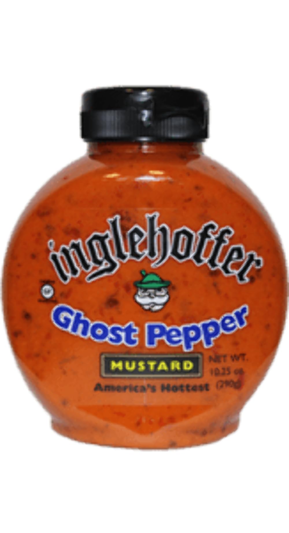 Amazon.com : Inglehoffer Ghost Pepper Mustard, 10.25 Oz Squeeze Bottle ...