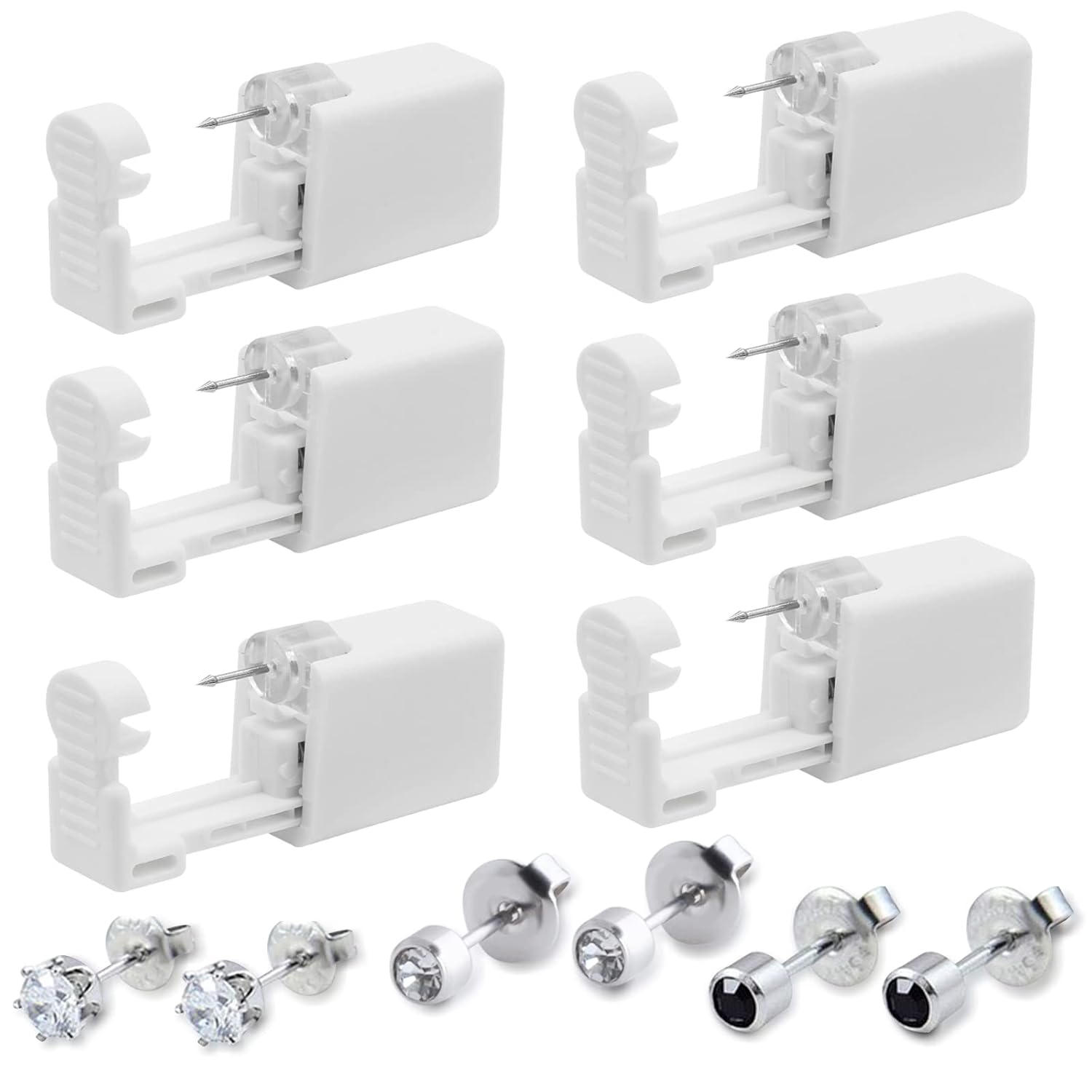Amazon.com: Ear Piercing Kit - AIMOM 6 Pack Ear Piercing Kits with ...