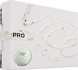VICE Pro Drip Version Golf Balls (Lime/Black Drip), Standard Balls ...