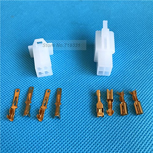 Generic 20sets 2.8mm 4 Way/pin automotive motorcycle electrical ...