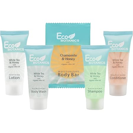 Amazon.com : 100 pcs Hotel Amenities Bundle: 25 Bath Bars, 25 Shampoo ...