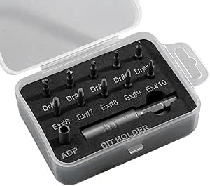 IDOLOVA 12Pcs Broken Head Screw Extractor Tool Set for Removing Rusted ...