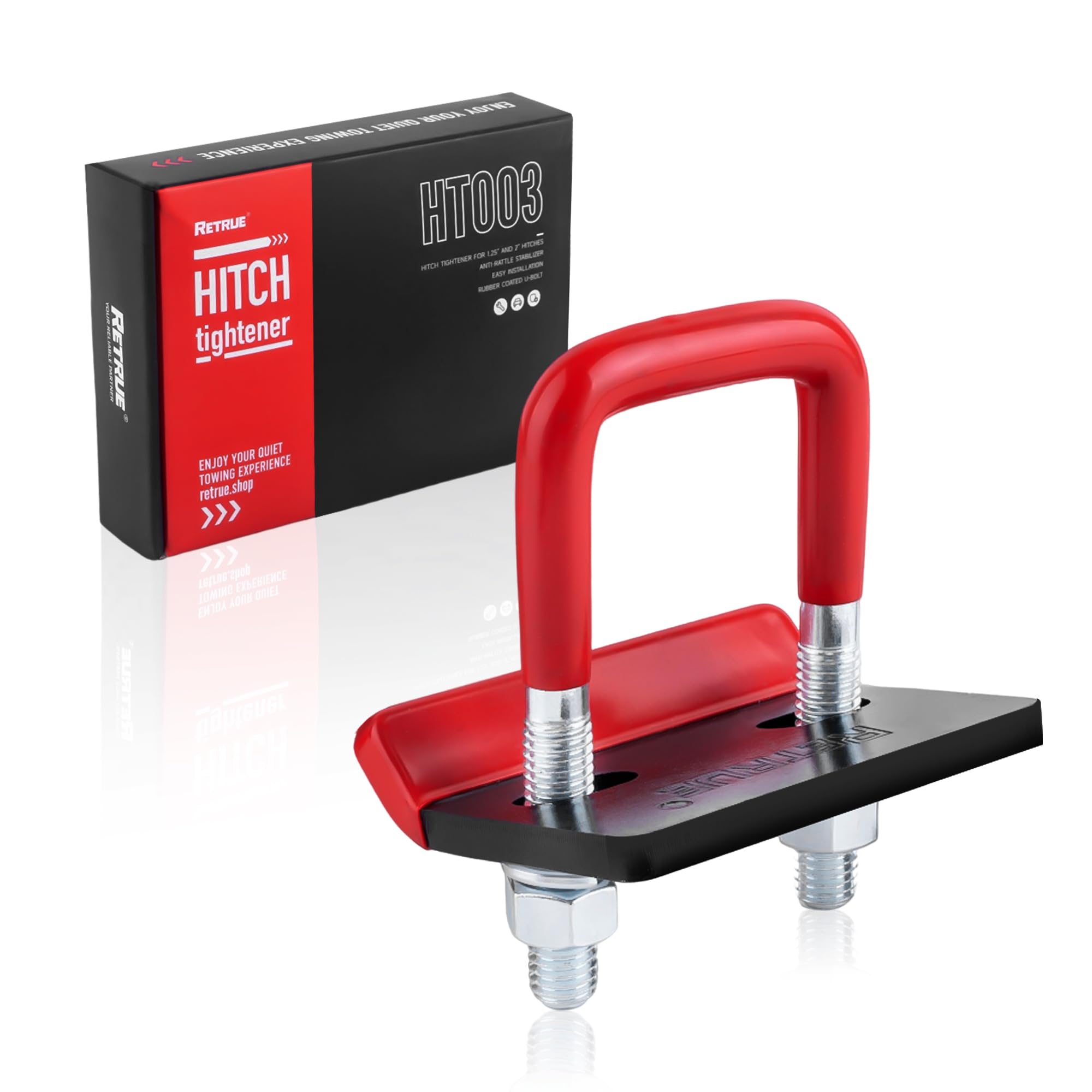 Snapklik.com : Hitch Tightener, Anti Rattle Hitch Stabilizer For 1.25 ...