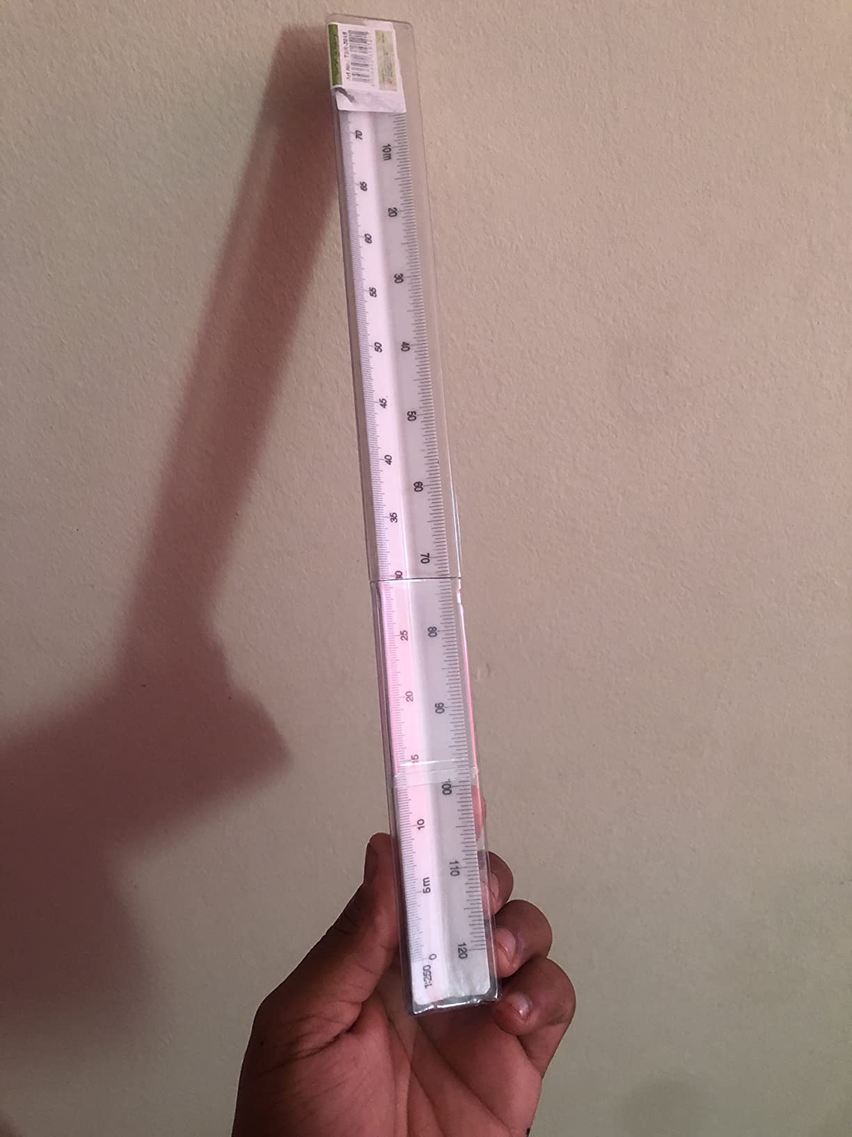 30cm Triangular Engineering Scale Ruler 1:100, 1:200, 1:250, 1:300, 1: ...