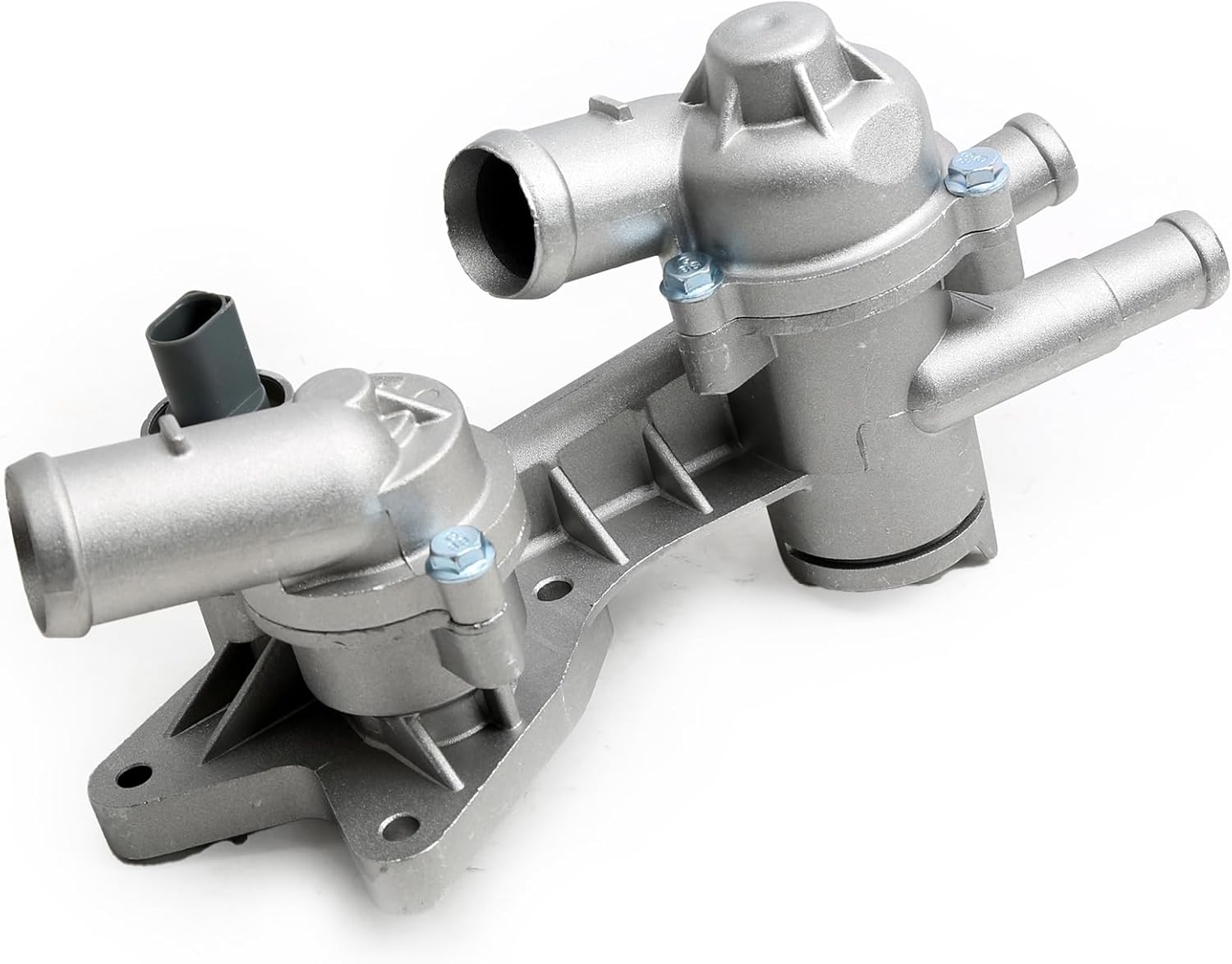 Amazon.com: Yiklwwy 03C121111AM Double Coolant Thermostat Housing ...