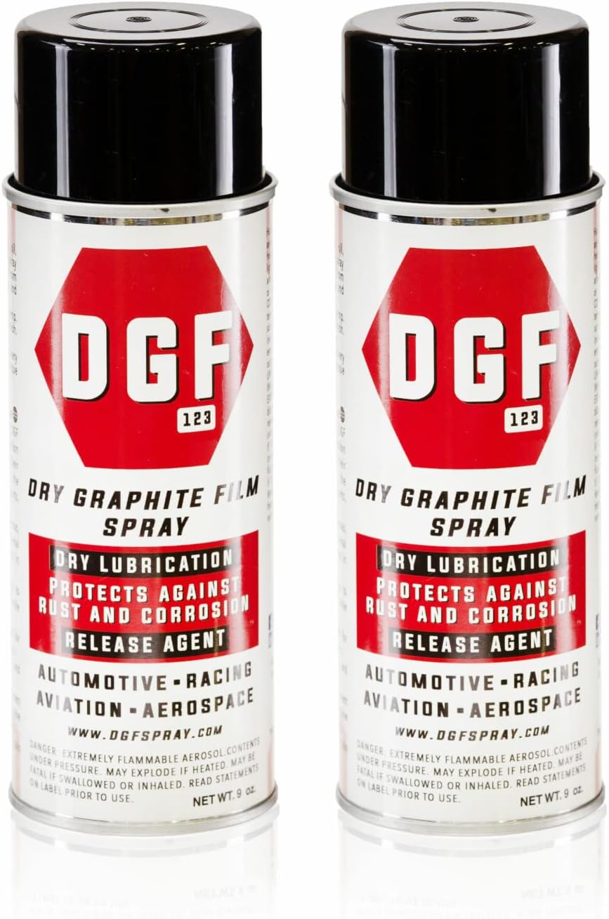 Amazon.com: DGF - DRY GRAPHITE FILM Spray Anticorrosive Lubricant ...