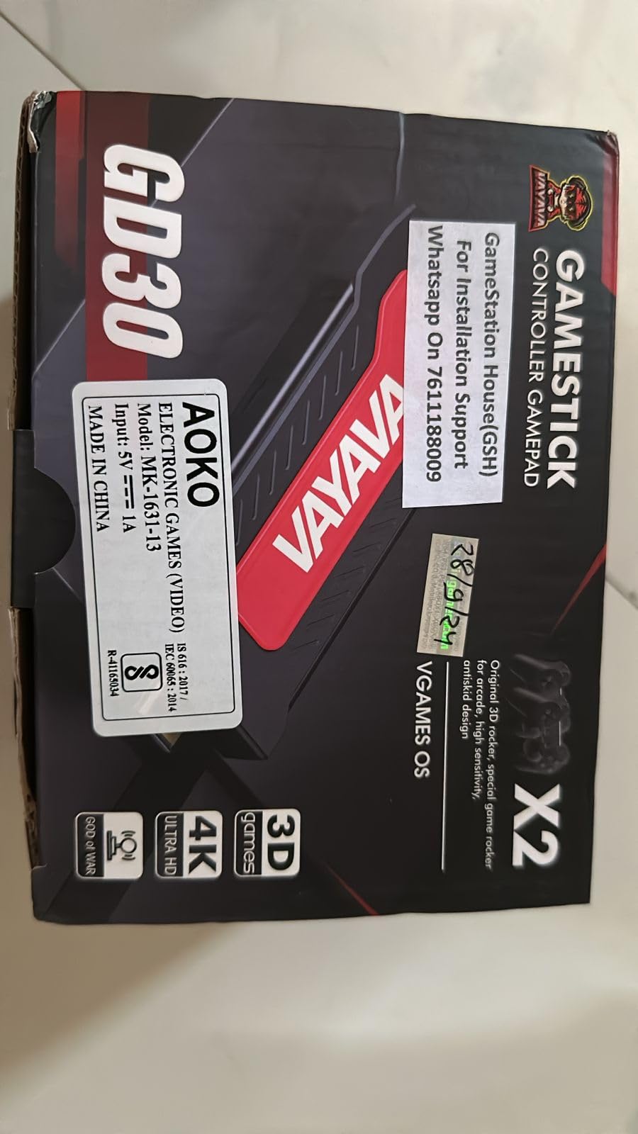 Buy GSH Gamestick GD30 Video Game Built-in 35K+ 2D 3D Classic RETORO ...