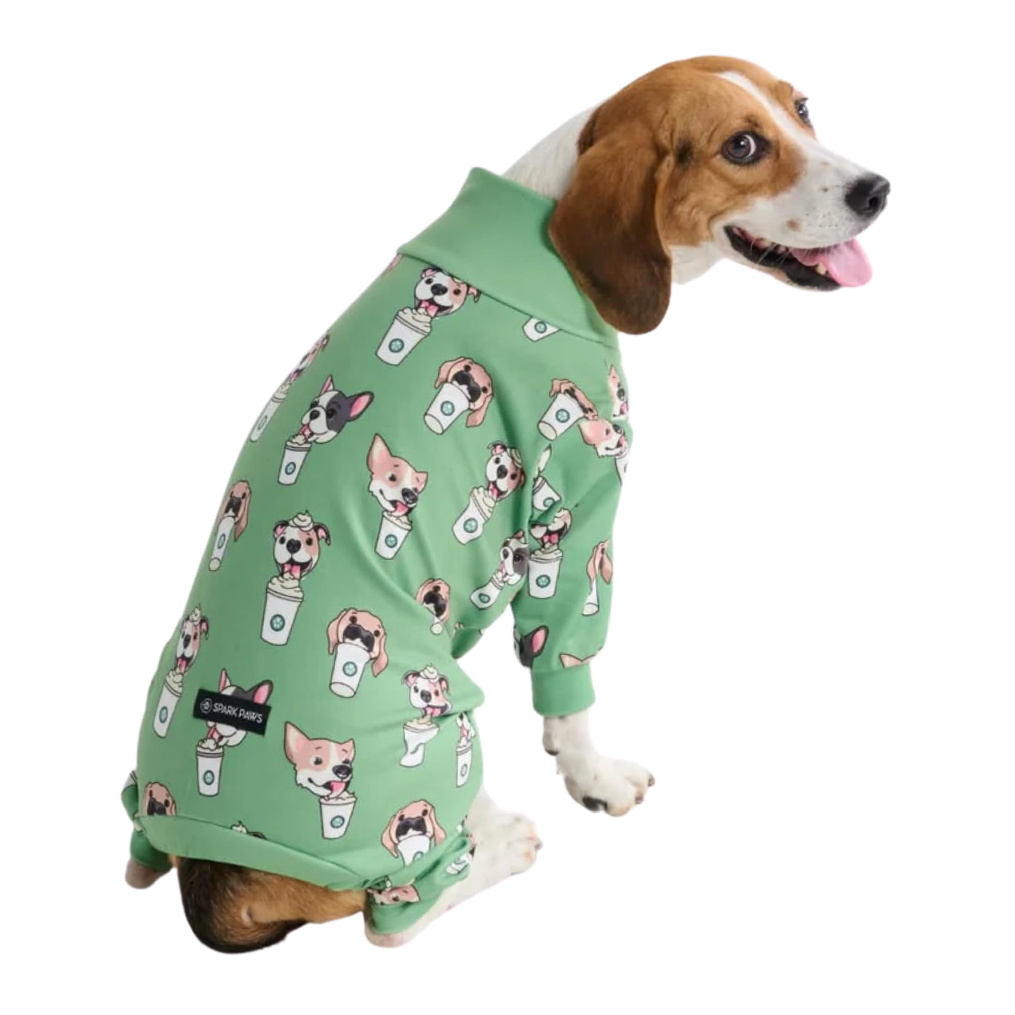 Amazon.com : Spark Paws Dog Pajama, Ultra-Soft and 4-Way Stretch ...