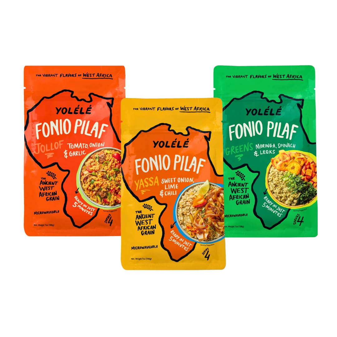 Snapklik.com : Yolele Fonio Grain Pilaf Mix Ancient African Supergrain ...