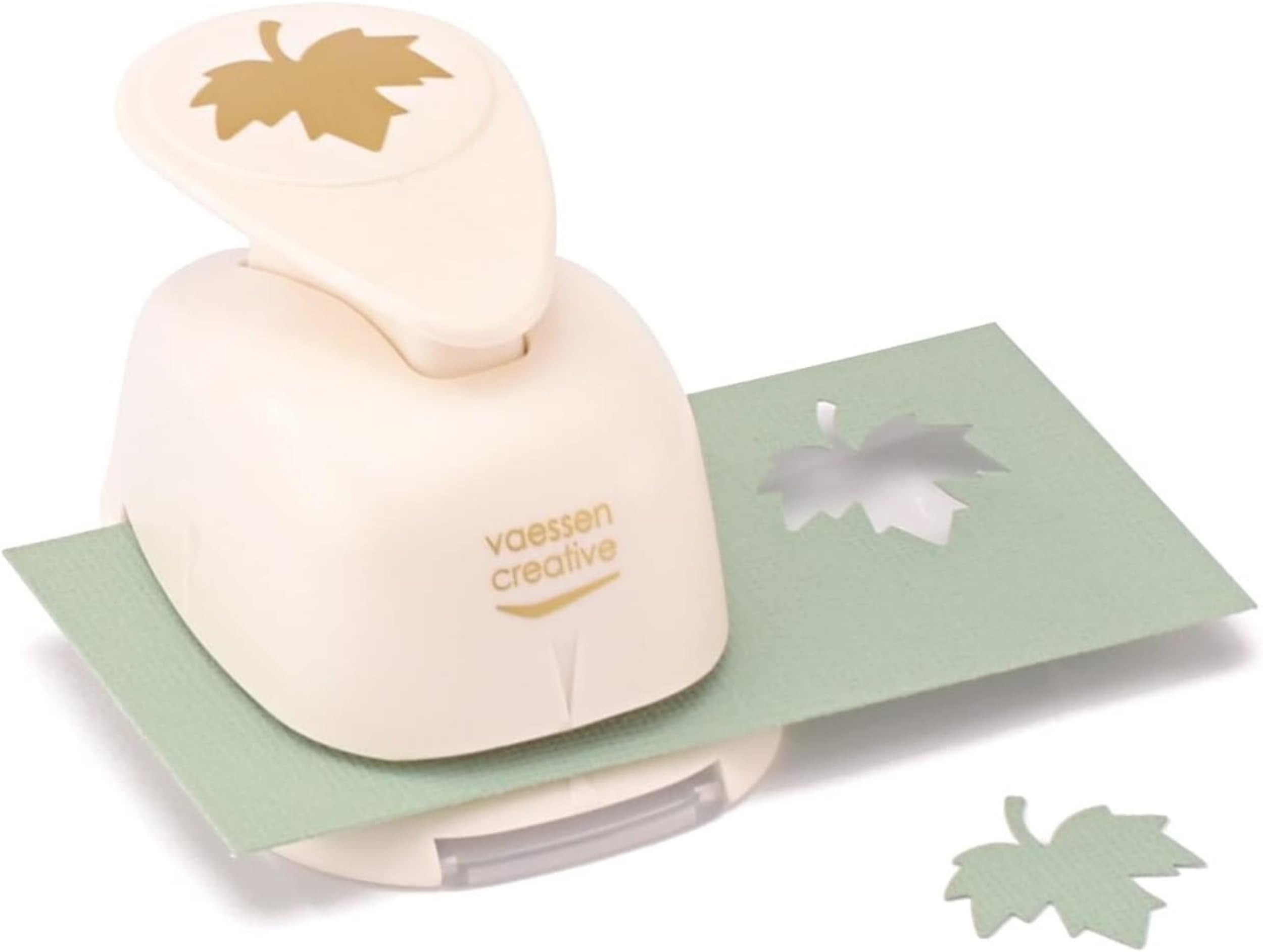 Vaessen Creative Perforatrice de Papier, Taille L, Feuille d'érable ...