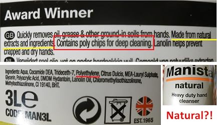 Comma MAN3L 3L Manista Natural Hand Cleanser : Amazon.co.uk: Beauty
