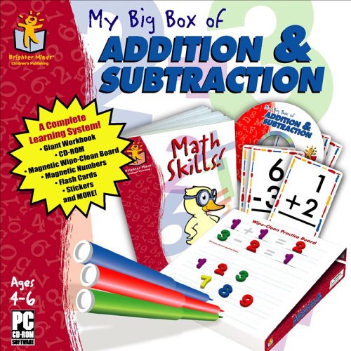 My Big Box of Addition & Subtraction: Math skills!: Brighter Minds ...