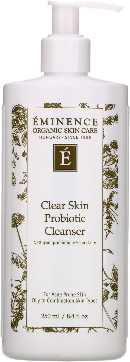 Amazon.com: Eminence Clear Skin Probiotic Cleanser, 8.4 Ounce : Beauty ...