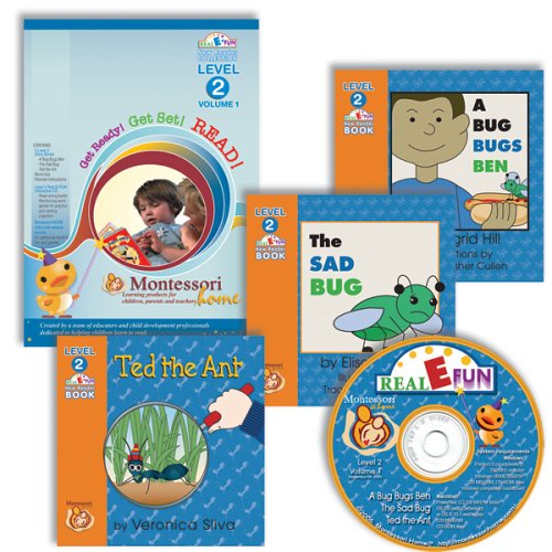 Amazon.com: Learn To Read using Montessori Home Real E-FUN New Reader ...