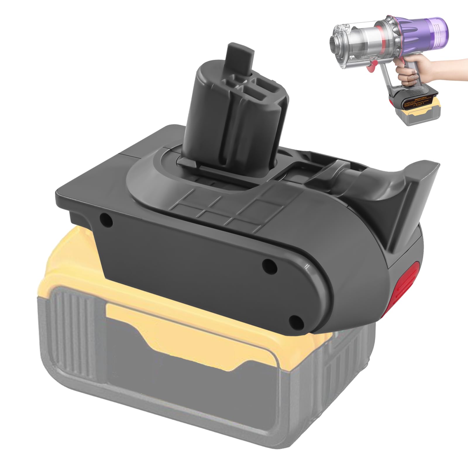 Snapklik.com : JJXNDO V10 Slim Battery Adapter For Dyson V10 Digital ...