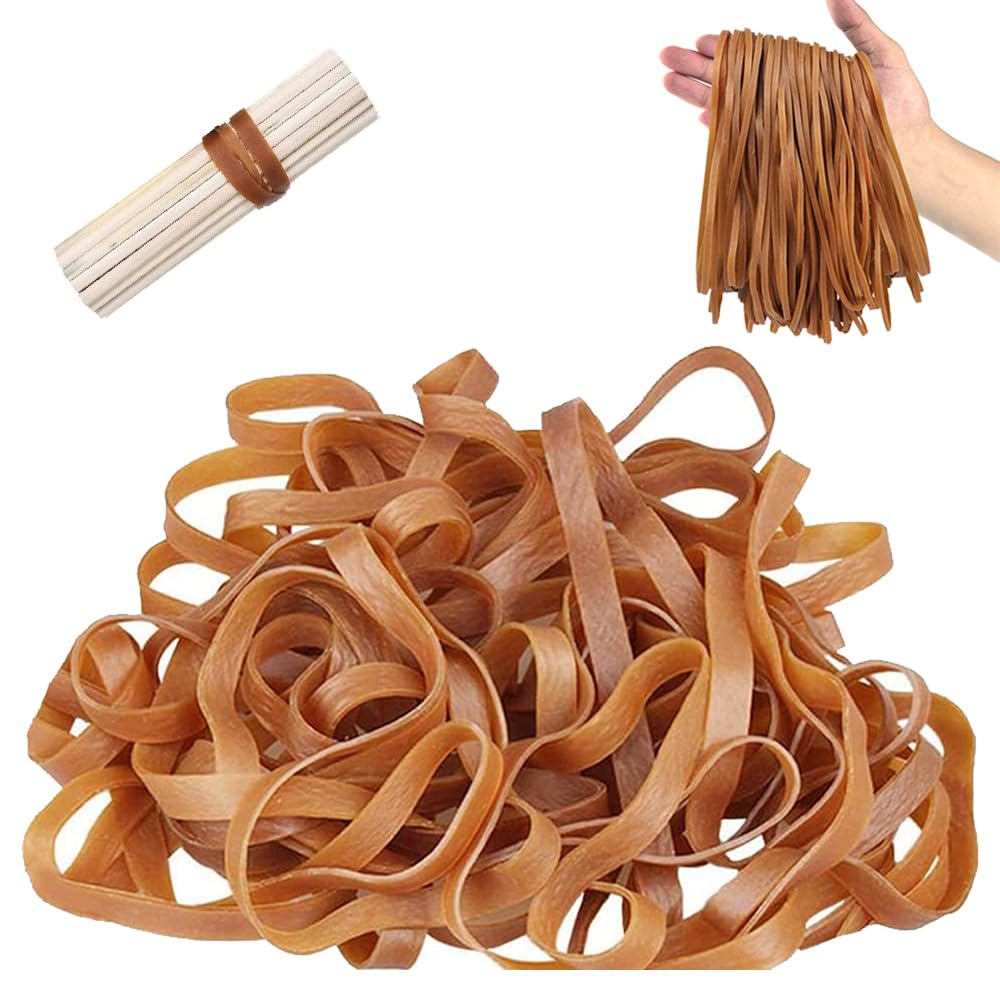 Thick Elastic Bands100Pcs Heavy Duty rubber bands Can Bands Office File ...