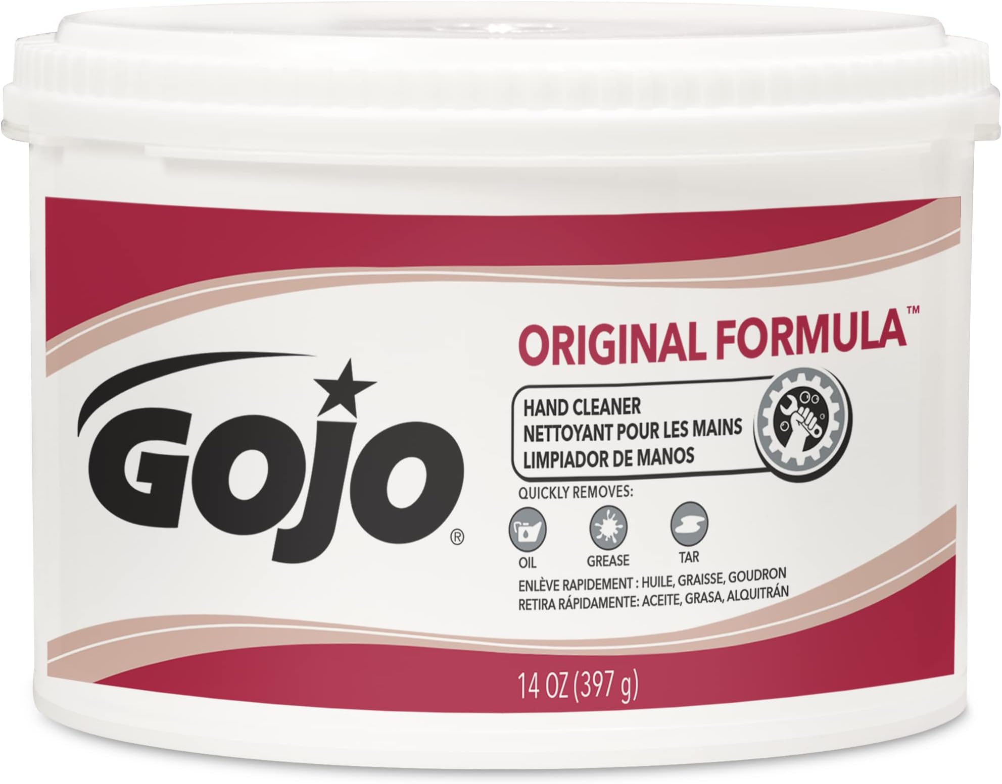 Amazon.com: GOJO ORIGINAL FORMULA Hand Cleaner, Fragrance Free, 14 fl ...