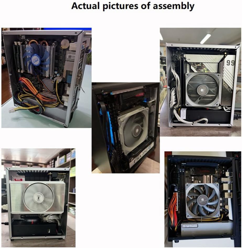 A07 Mini ITX Computer Case Chassis HTPC Host Case USB3.0 ITX Enclosure ...