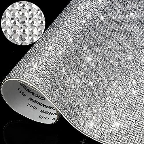 Jubilant 12000 Pieces Bling Rhinestone Sheet Stickers, DIY Craft, Self ...