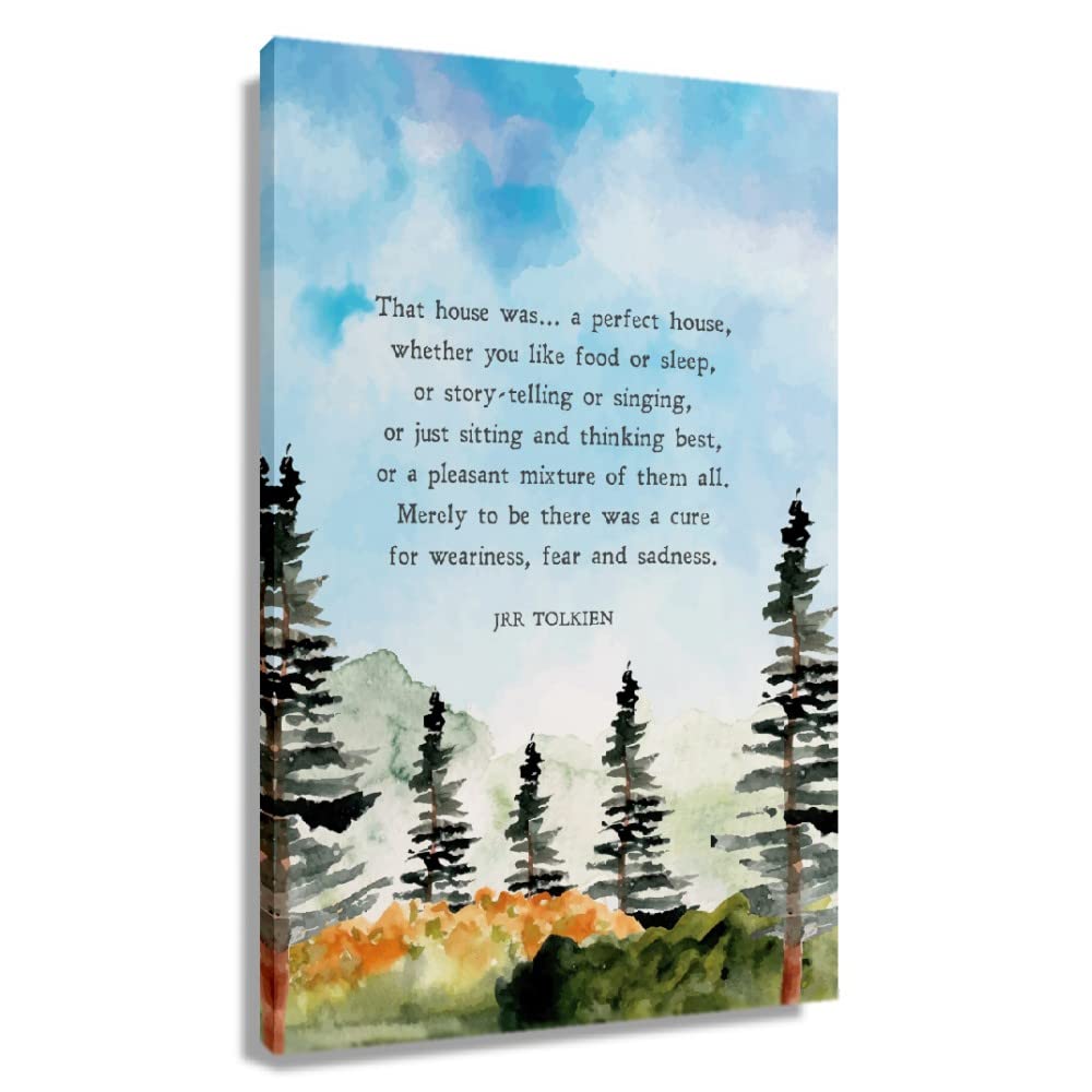 Amazon.com: Jrr Tolkien Quote Wall Art Prints Modern Farmhouse ...