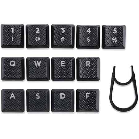 HUIYUN Texture Tactility Backlit keycaps WASD↑↓←→ keys Replacement for ...
