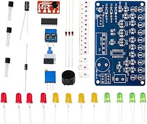 Electronic LED Flashing Lights Soldering Practice Board PCB DIY ...