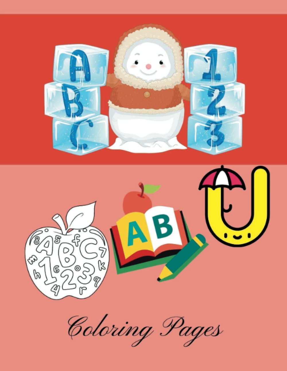 Toddlers Abc And 123 Coloring Book Learn The Numbers 1 | Desertcart New ...